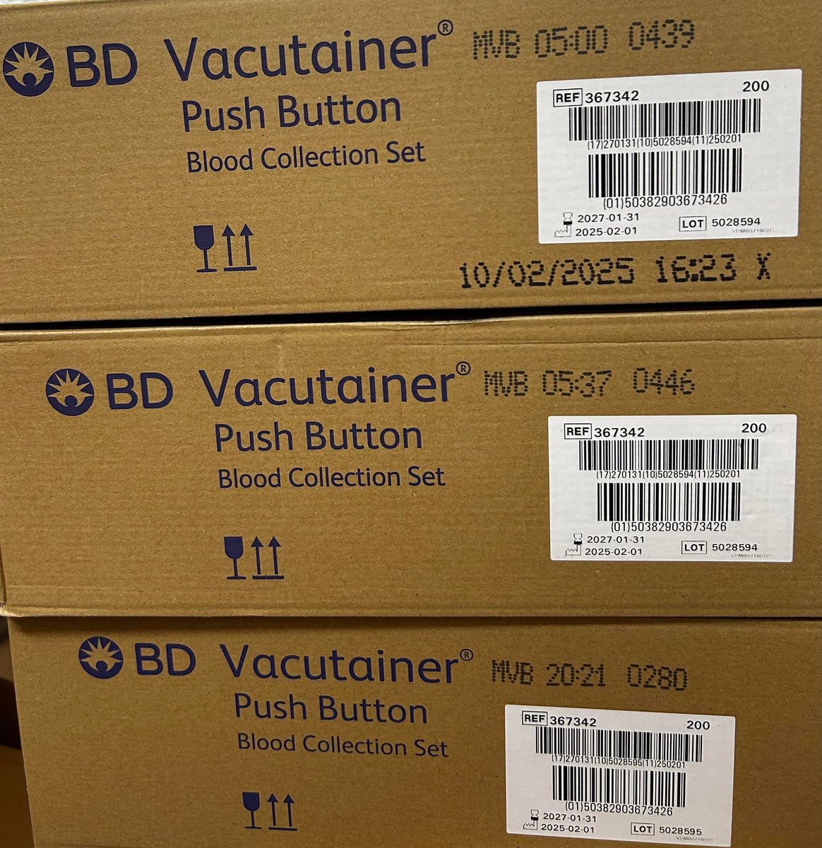 BD 367342 BD Pushbutton Blood Collection Set 23G x¾" – Better Life Mart