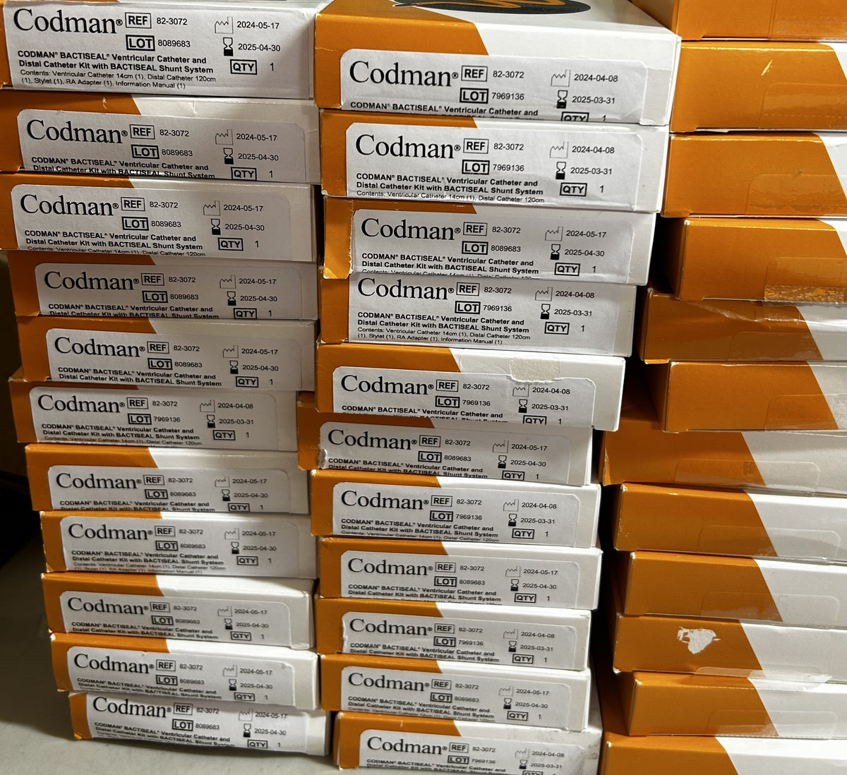 Codman 82-3072 Bactiseal Catheter with Barium Kit – Better Life Mart