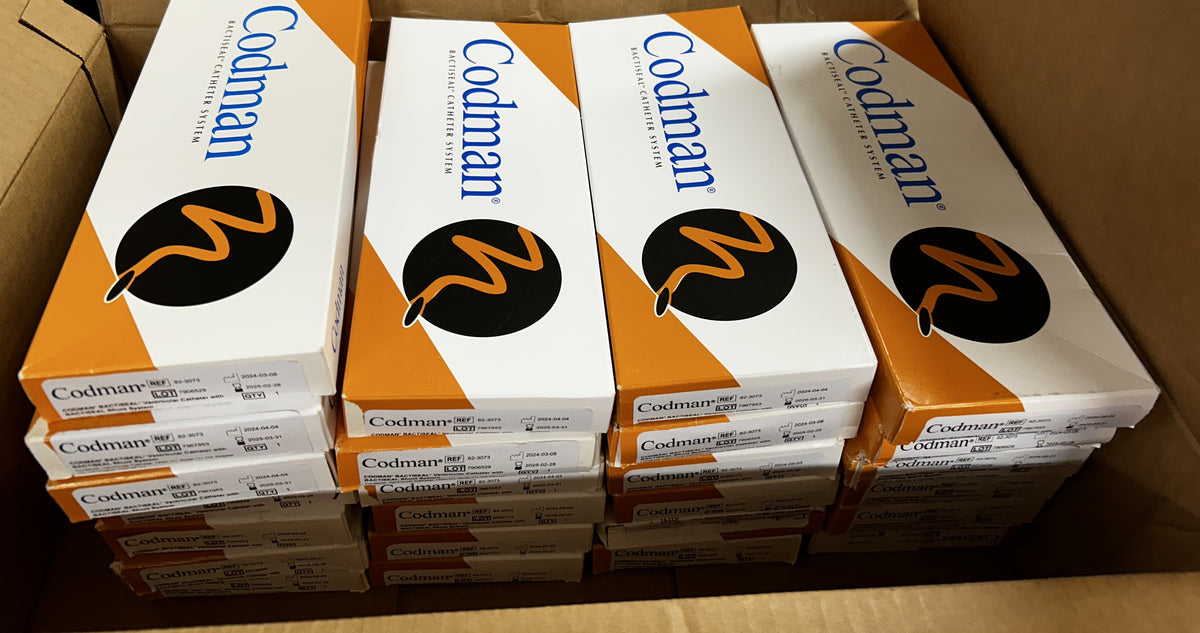 Codman 82-3073 Bactiseal Barium Ventricular Catheter – Better Life Mart