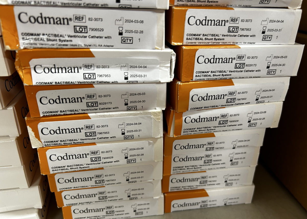 Codman 82-3073 Bactiseal Barium Ventricular Catheter – Better Life Mart