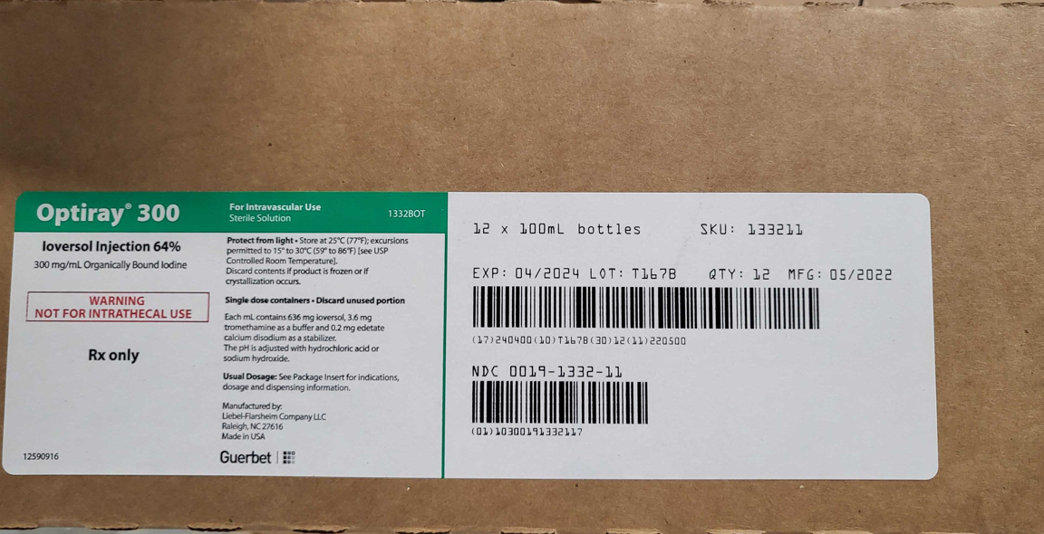 Guerbet 19133211 Optiray 300, 300 mg / mL Bottle – Better Life Mart