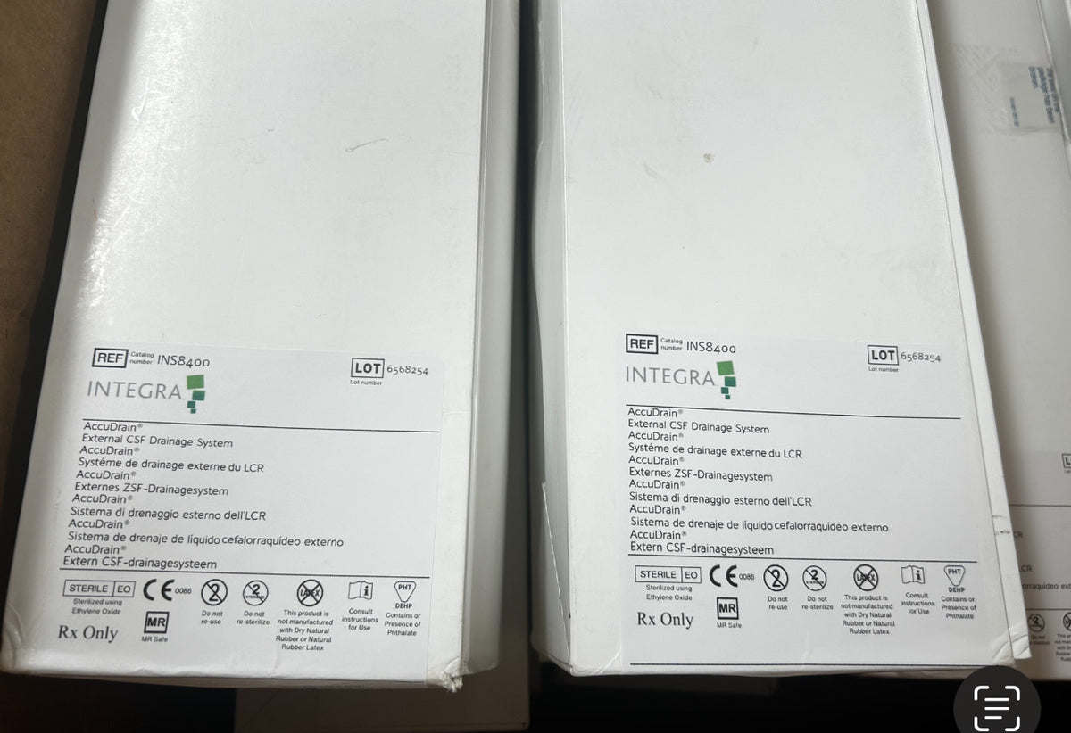 INS-8400 INTEGRA AccuDrain® External CSF Drainage System – Better Life Mart