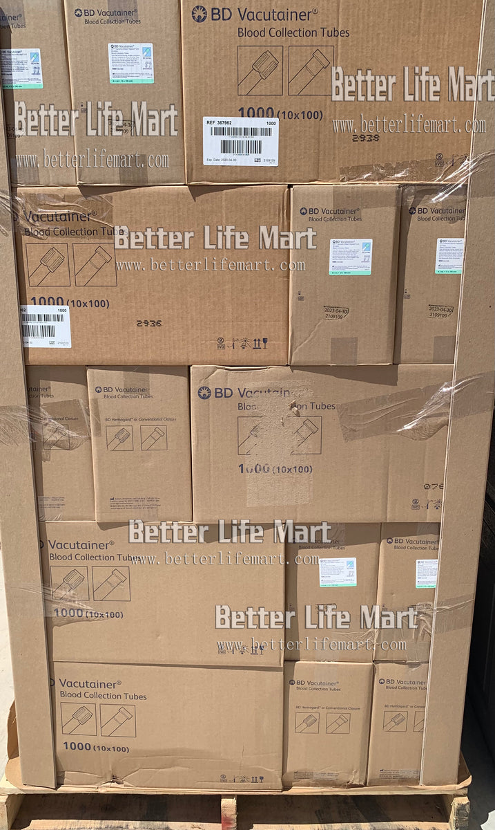 BD 367962 BD PST Tubes, Plasma tube 13 X 100 mm 4.5 mL – Better Life Mart
